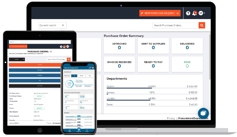 Planergy Purchase Order Software Alternative - ProcurementExpress.com