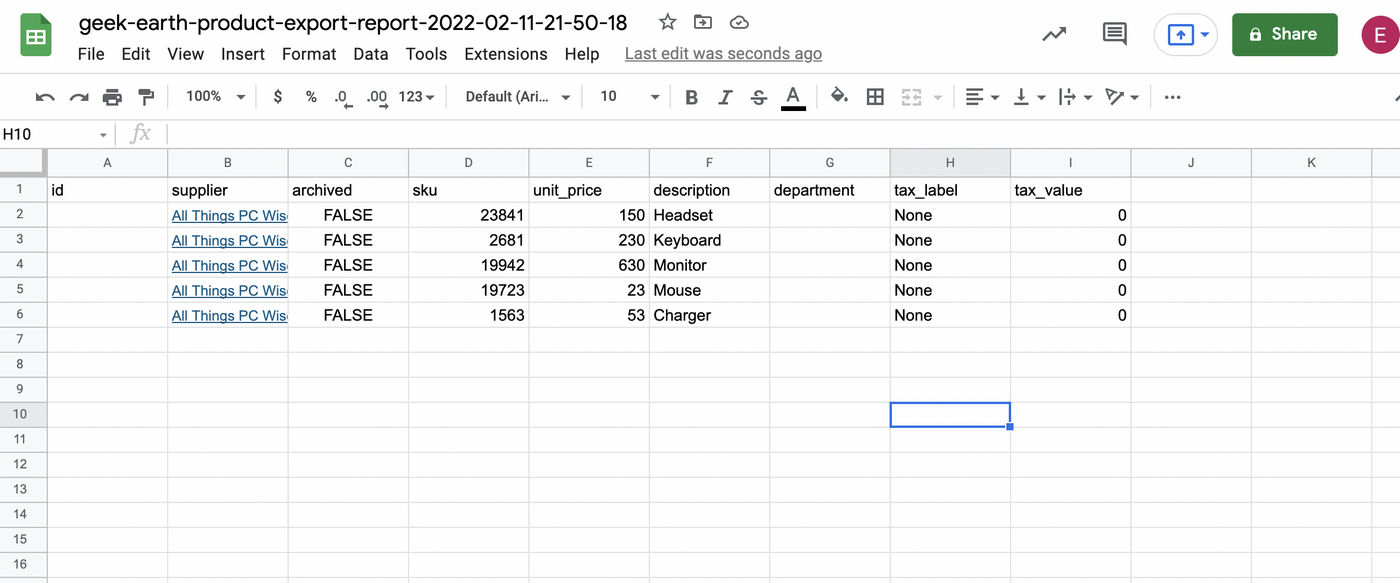 Product List - ProcurementExpress.com